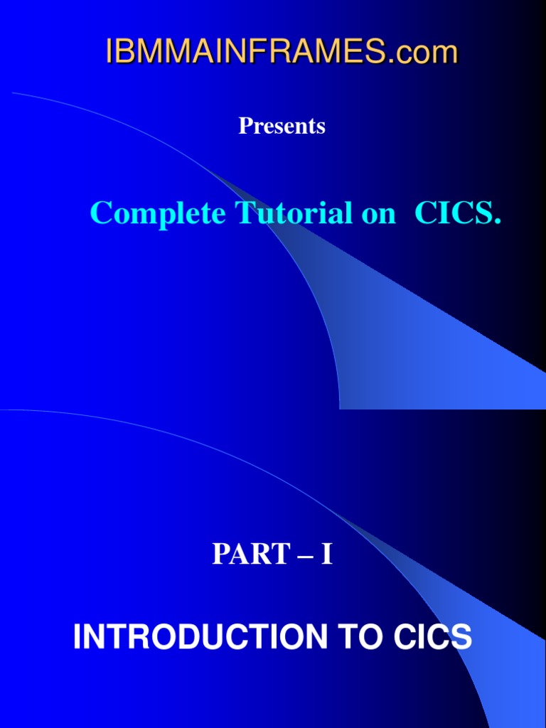 CICS Complete | PDF | Subroutine | Software Development
