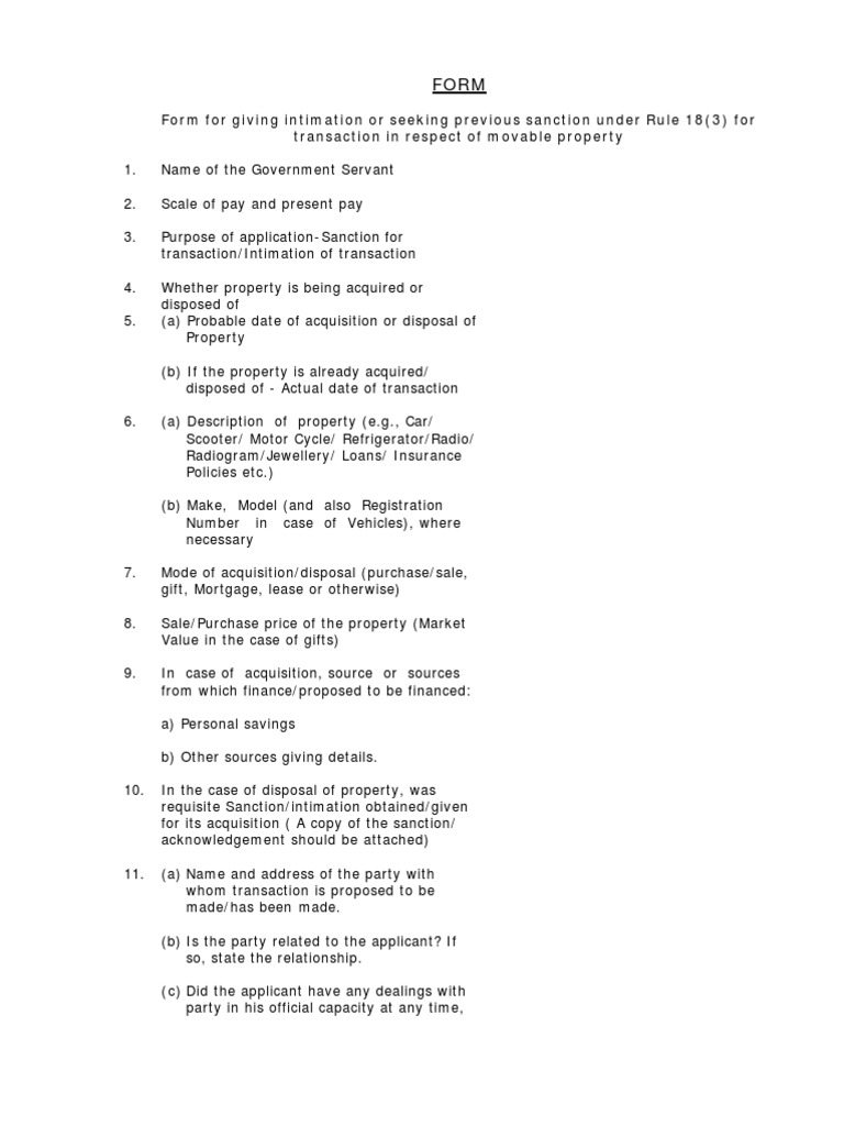 Form 183 | Download Free PDF | Property | Mergers And Acquisitions