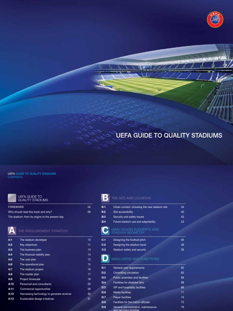 Uefa Stadium Guidelines | PDF | Stadium | Business Plan