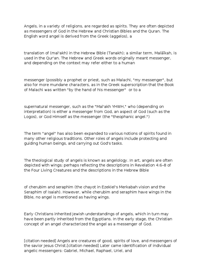 An In-Depth Look at Angels and the Christian Angelic Hierarchy ...