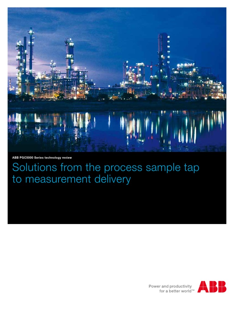 Gas Chromatograph ABB PGC5000series PDF | PDF | Gas Chromatography | Valve