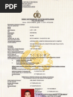 Bagi Format SKCK | PDF