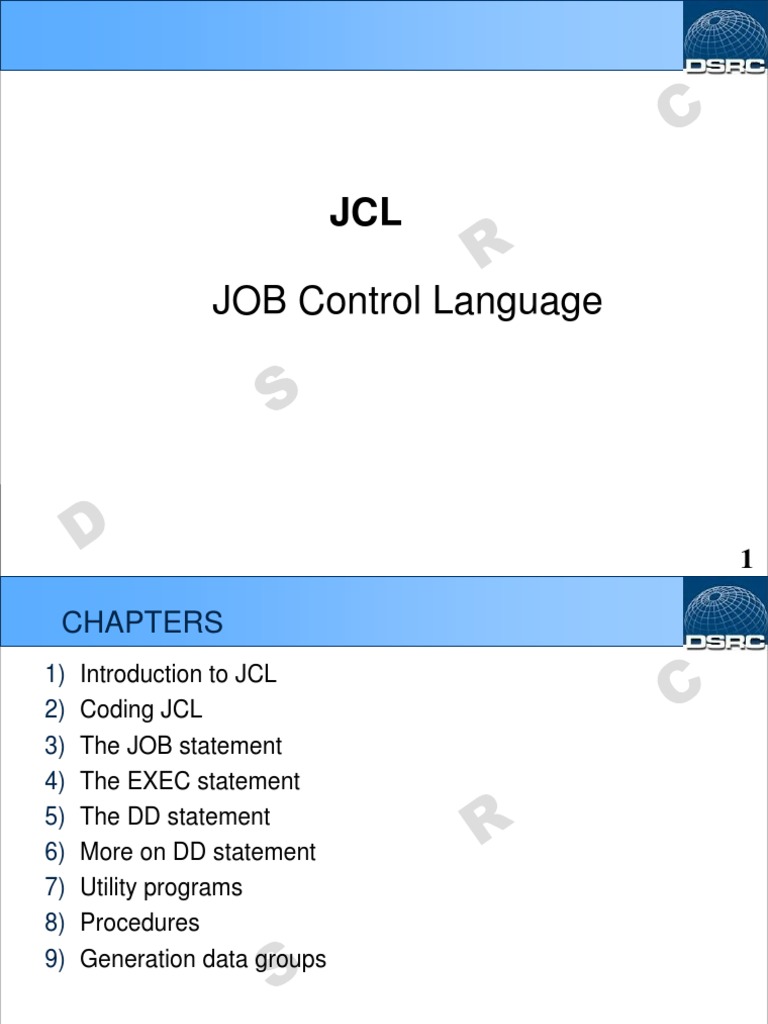 JCL | PDF | Teaching Methods & Materials | Computers