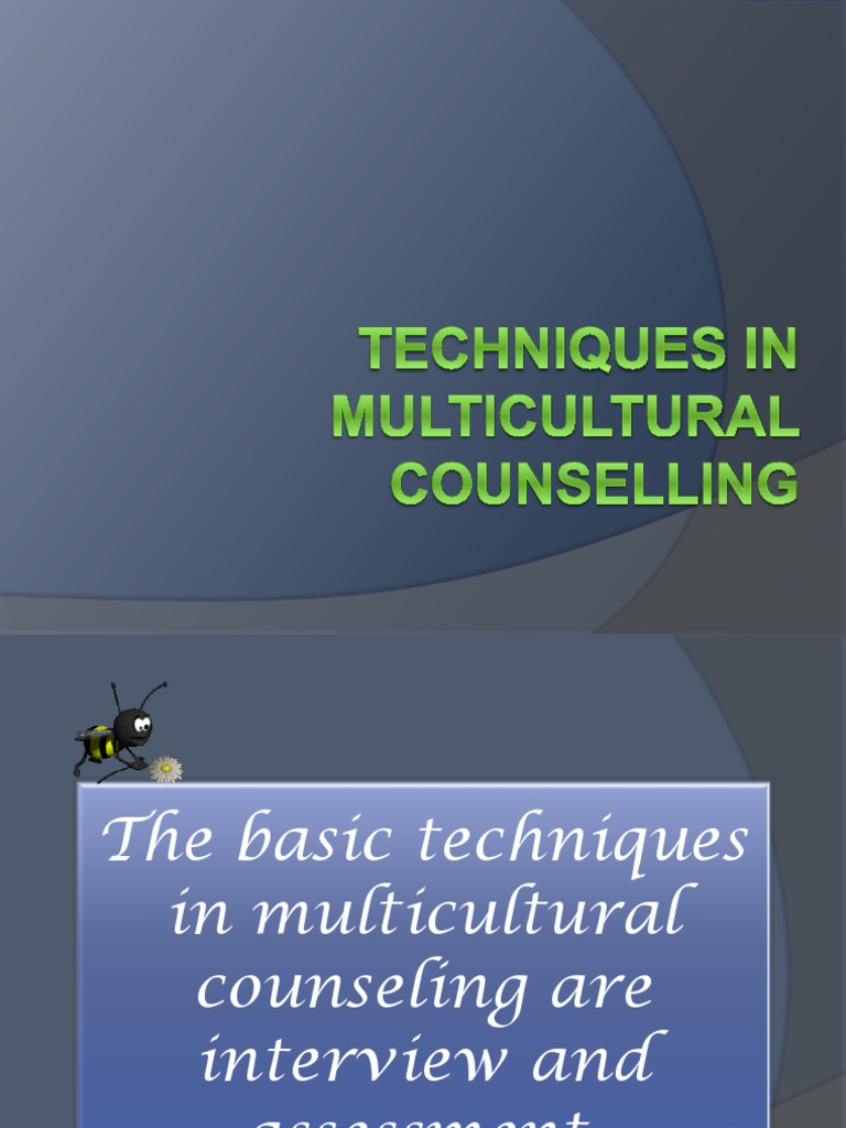 Techniques Multicultural Counseling | PDF | Rational Emotive Behavior ...