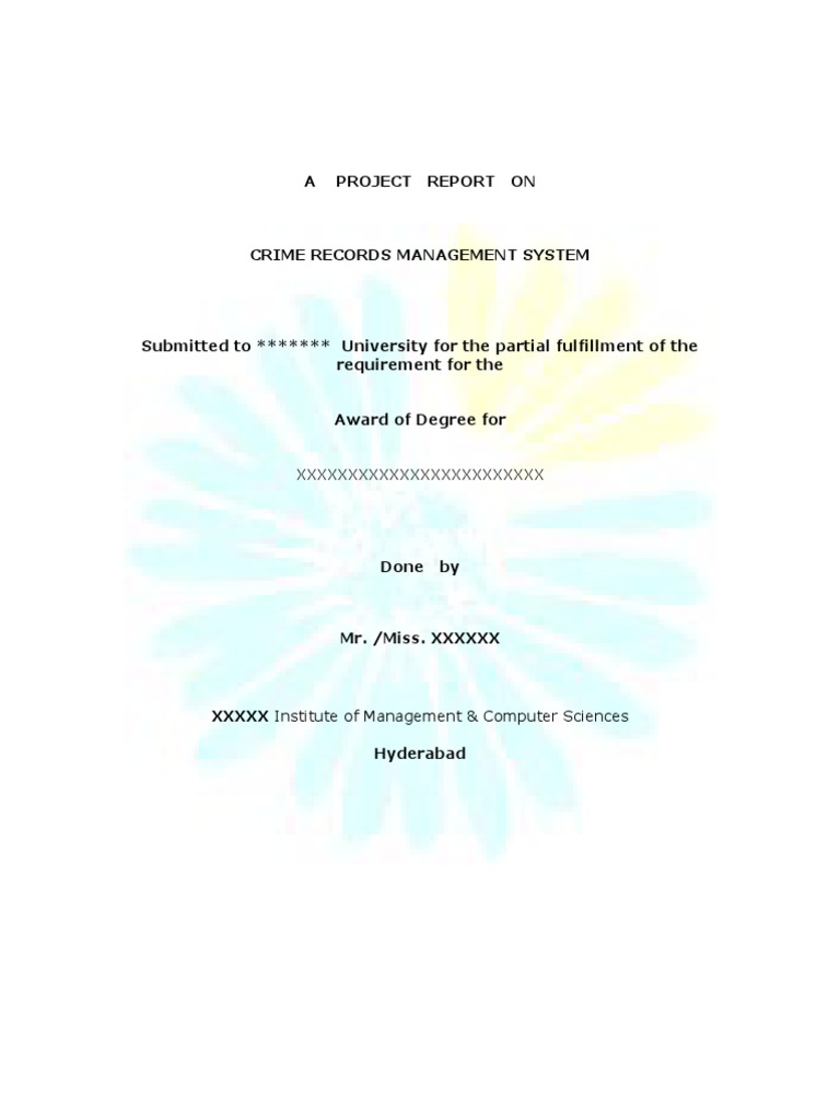 Crime Records Management System | PDF | C (Programming Language) | C Sharp (Programming Language)