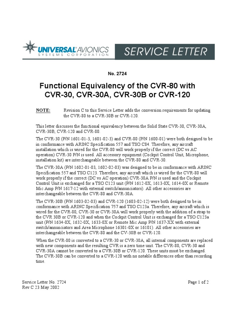 CVR 30a | PDF | Microphone | Electrical Components