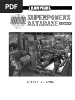 Categorized Superpowers List | PDF