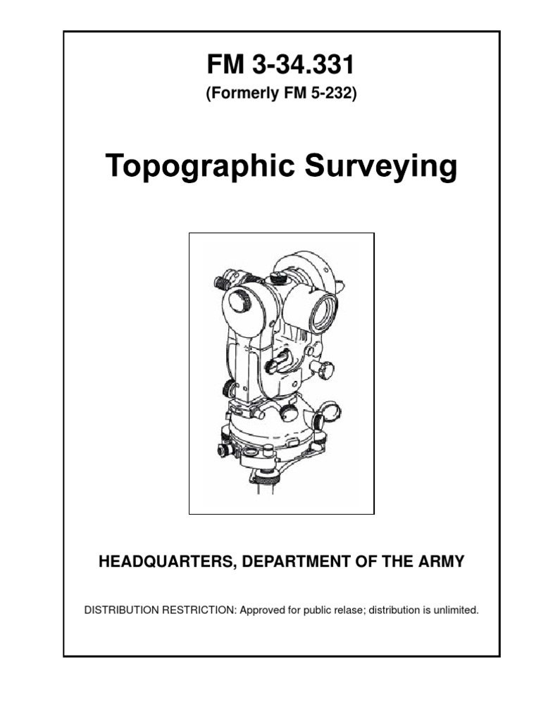 FM 3-34-331 - Topo Surveying PDF | PDF | Surveying | Global Positioning System