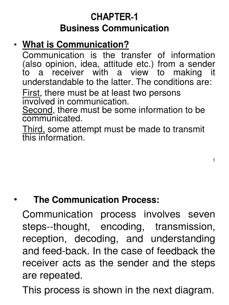 Business Communication | PDF | Communication | Cognition