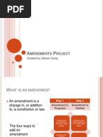 The 27 Amendments - Simplified | PDF