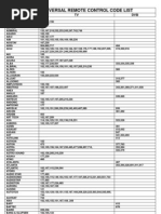 URC22B Universal Remote Control (Instruction Booklet) | PDF