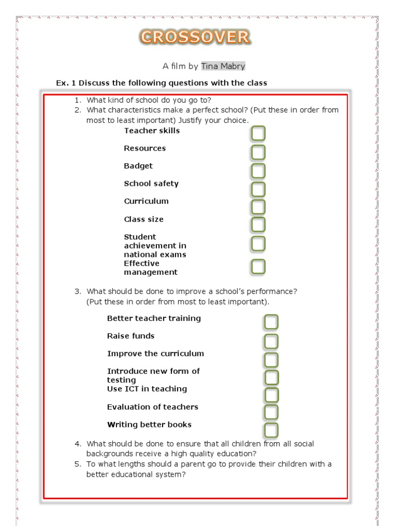 Crossover | PDF | Test (Assessment) | Educational Technology