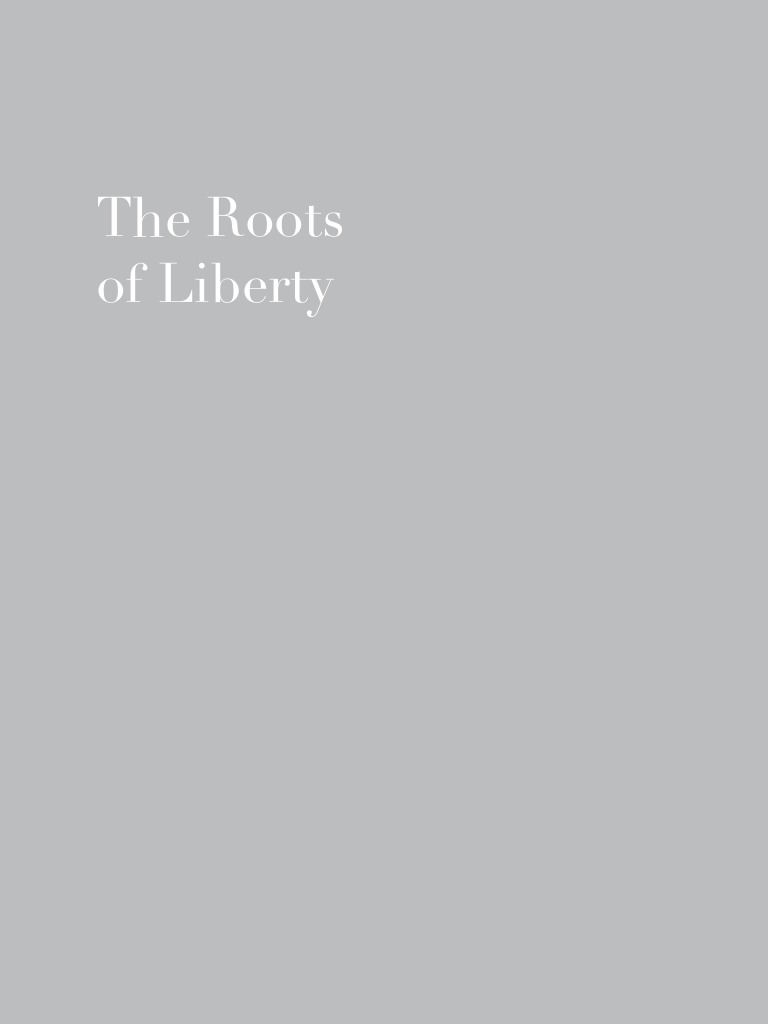 Ellis Sandoz - The Roots of Liberty - Magna Carta, Ancient Constitution ...