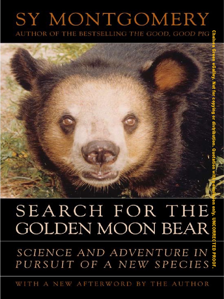 Search for Golden Moon Bear, by Sy Montgomery (Book Preview) | Science ...