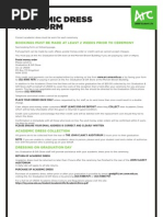 WITS Graduation Attire Order Form 2024 | PDF | Cash | Automated Teller ...