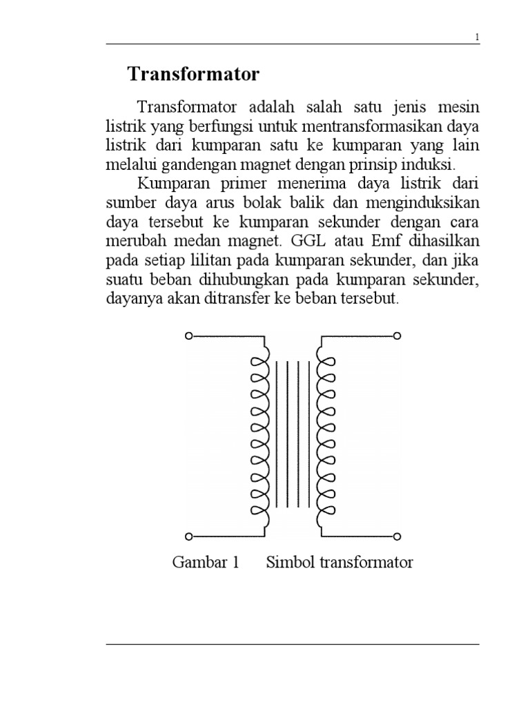 7 Transformator | PDF