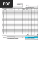Cash Handover Form | PDF