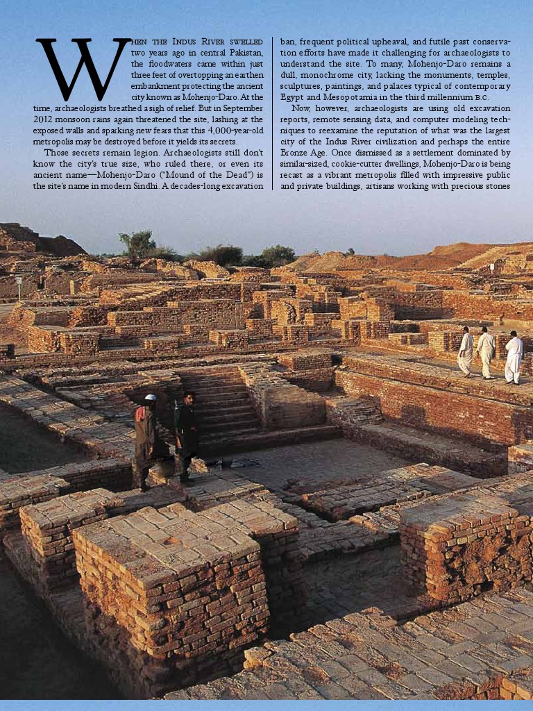 Mohenjo Daro Reconstruction Mohenjo Daro's New Story (Andrew Lawler,