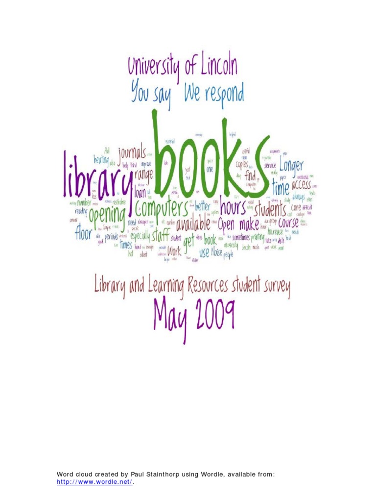 Word Cloud Created by Paul Stainthorp Using Wordle, Available From ...
