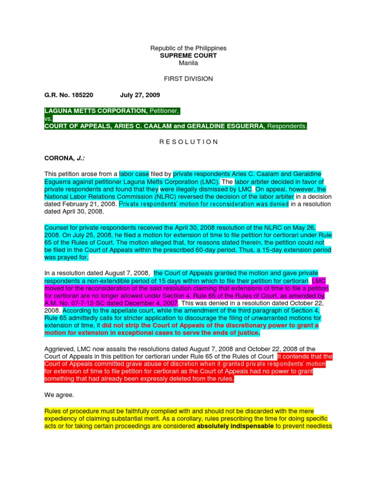 Practice Court Cases | PDF | Certiorari | Jurisdiction