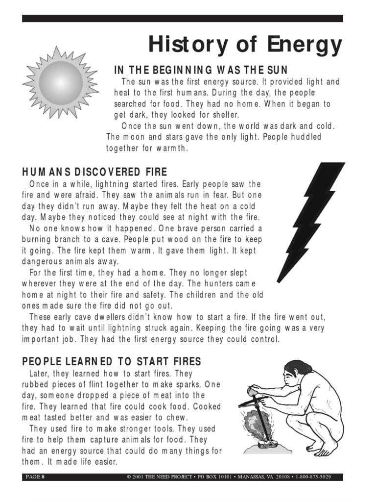History of Energy: in The Beginning Was The Sun | PDF | Power Station ...
