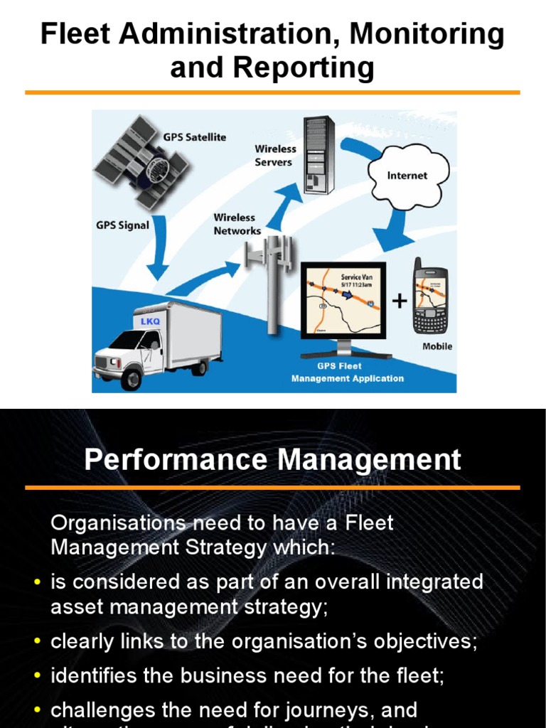 Fleet Administration, Monitoring and Reporting | PDF | Traffic ...