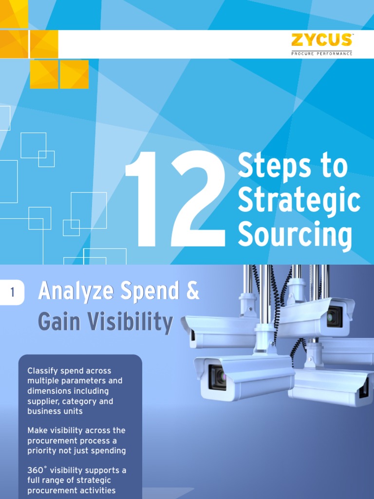 12 Steps to Strategic Sourcing Guide | PDF | Procurement | Supply Chain