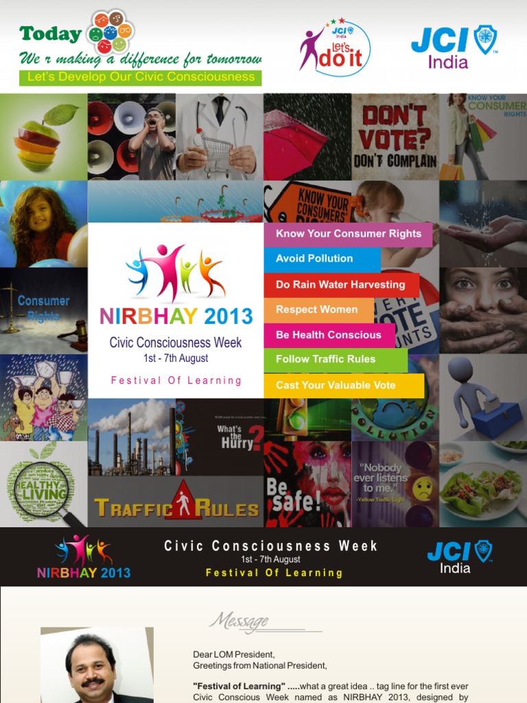 Civic Consciousness | PDF | Physical Exercise | Pollution