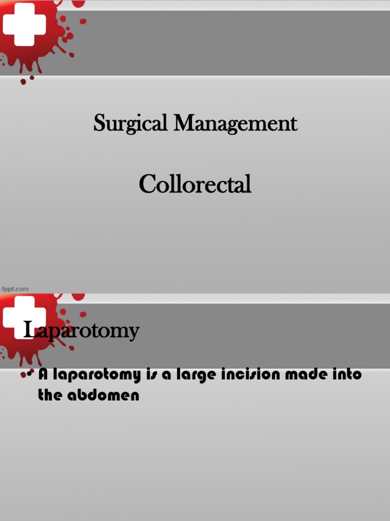 NCM 106 | PDF | Surgery | Colorectal Cancer