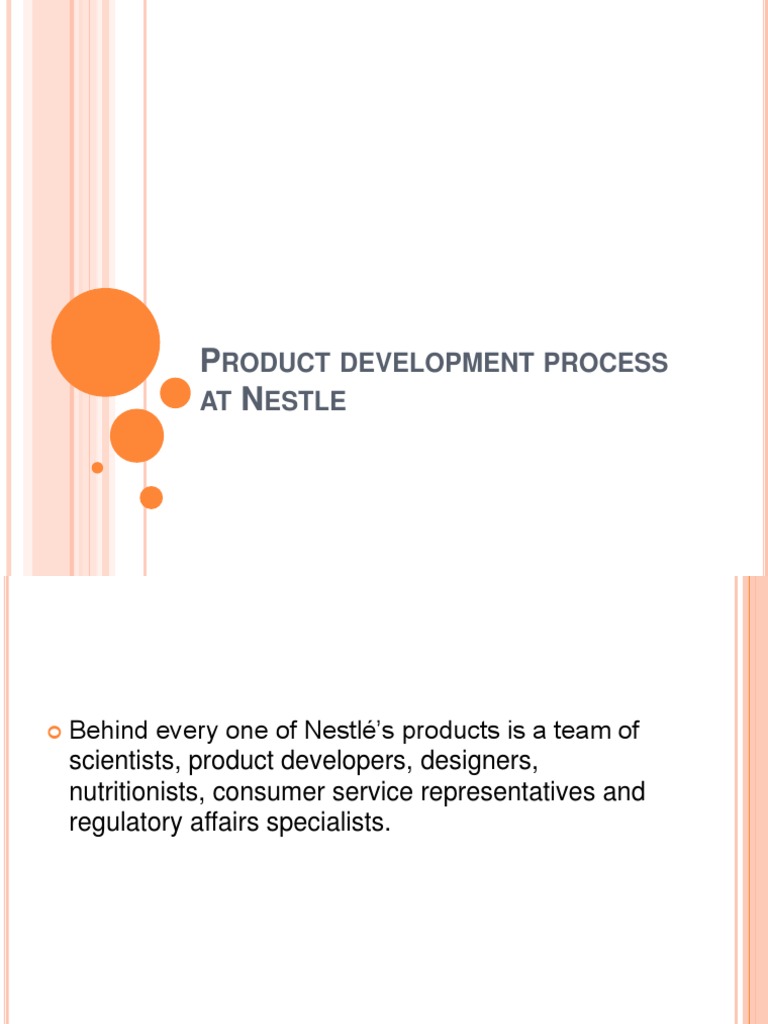 Nestlé's Product Development Process | PDF