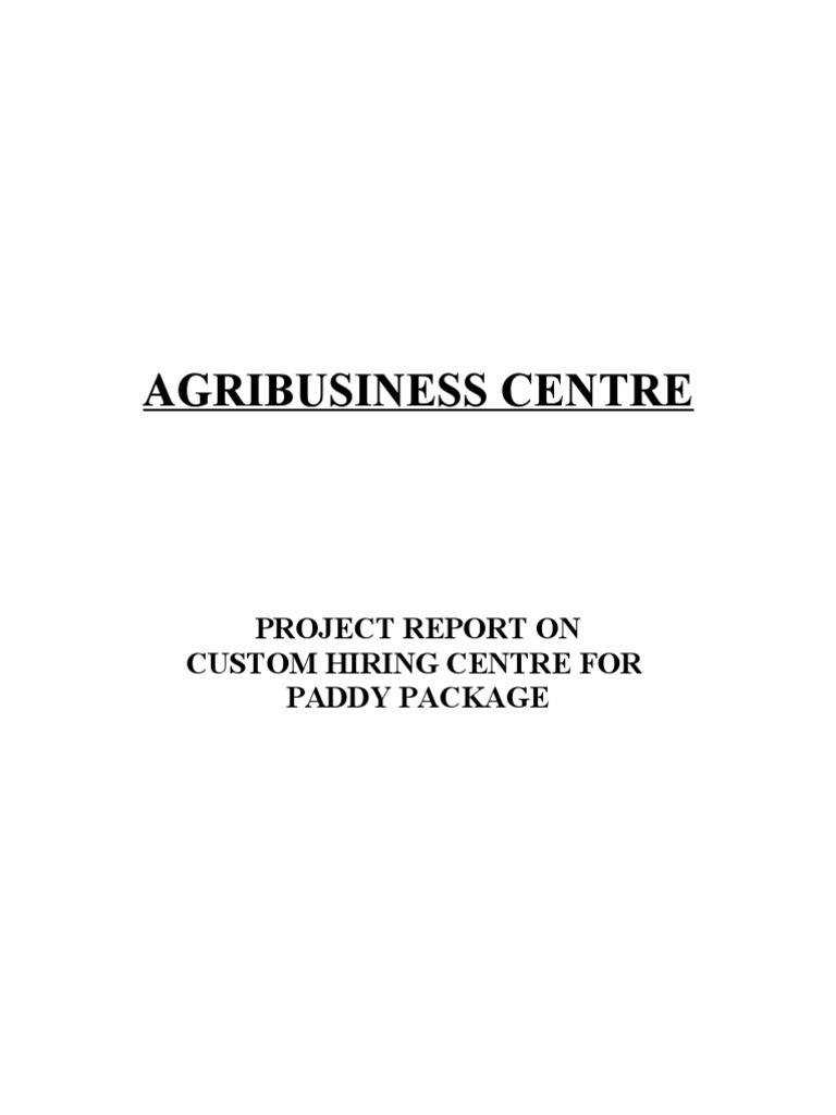 Project Report | PDF | Agricultural Machinery | Farms