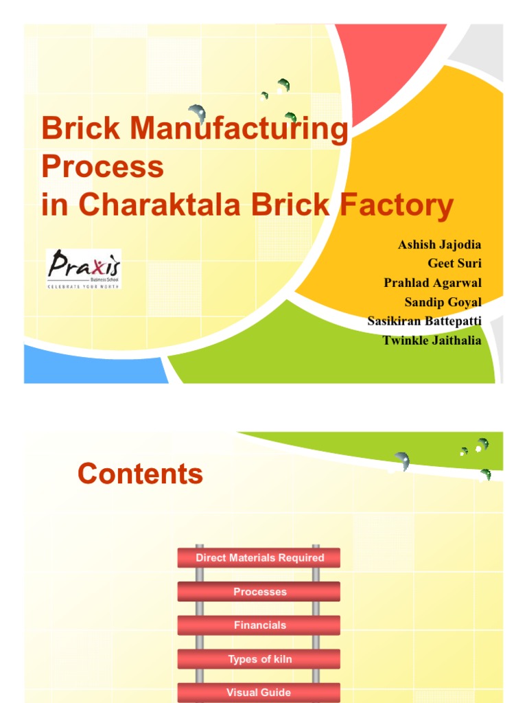 Brick Manufacturing Process | PDF