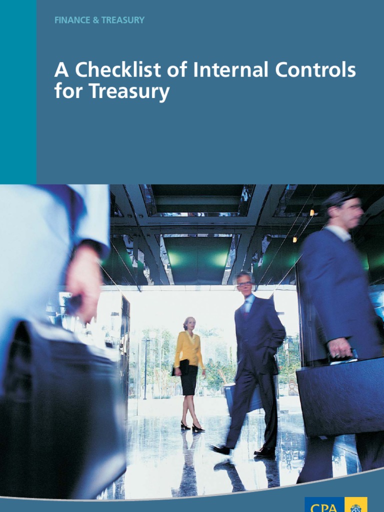 Checklist of Internal Controls For Treasury | PDF | Internal Audit | Audit
