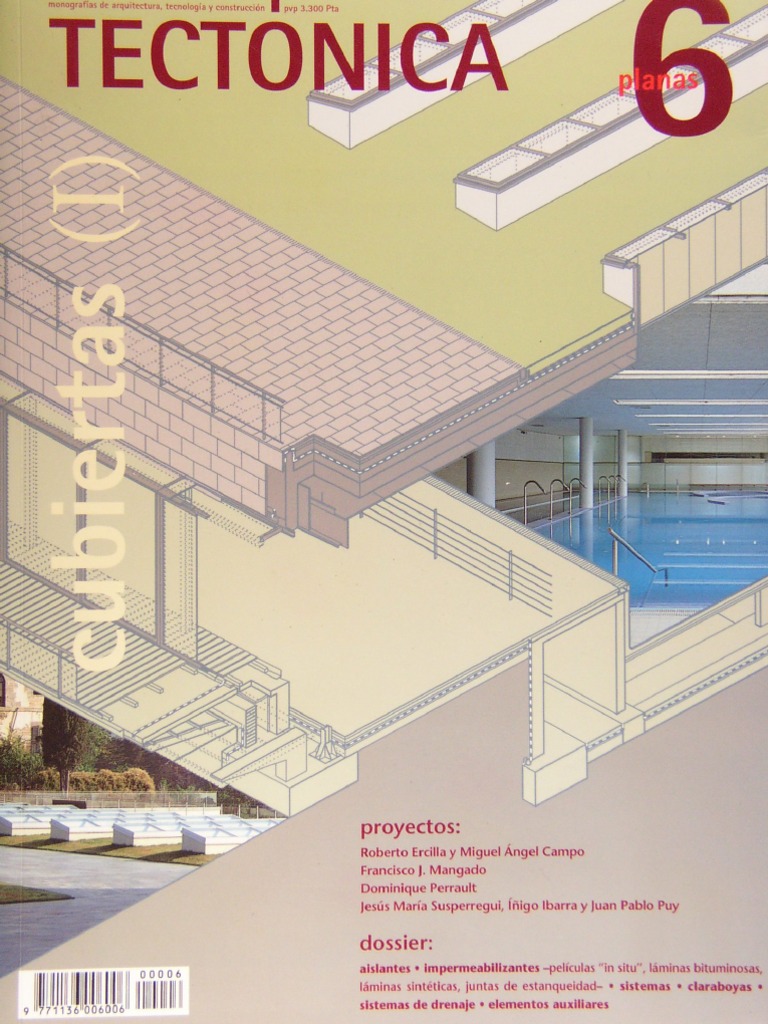 Revista Tectónica - Nº6 - Cubiertas Planas | PDF