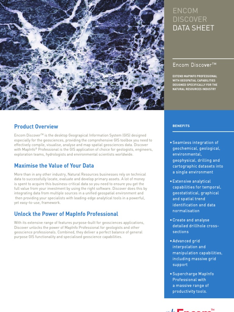 Data Sheet: Product Overview | PDF | Geographic Information System ...