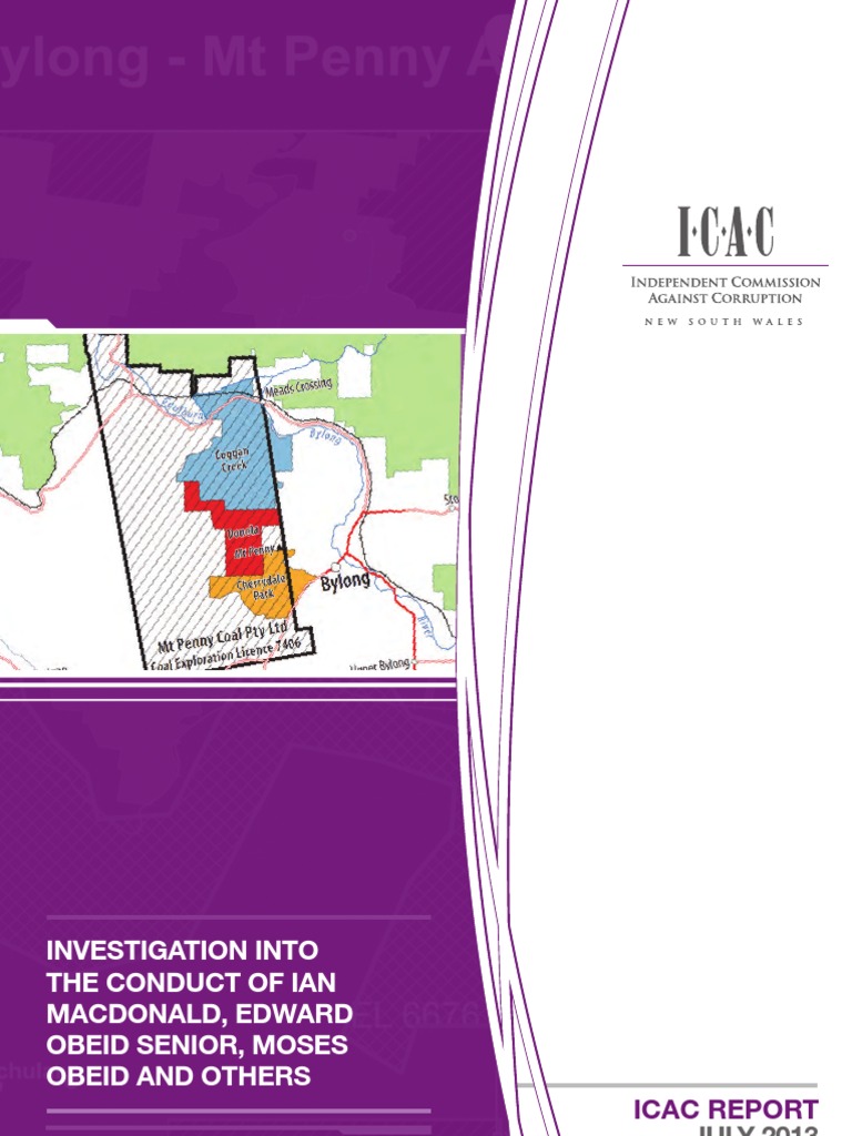 ICAC Report Into Eddie Obeid and Ian MacDonald | Public Law | Social ...