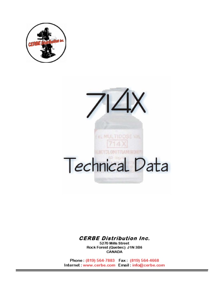 714X Technicaldata | PDF | Lymphatic System | Lymph