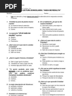 Prueba Del Libro Nada Me Resulta | PDF