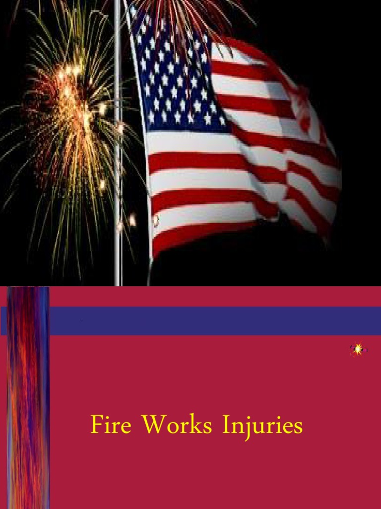 Fire Works Injury | PDF | Burn | Fireworks