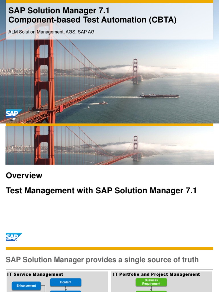 2013 03 Cbta Overview Pdf Sap Se Business Process
