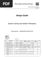 Isolation Philosophy | PDF | Valve | Energy Technology