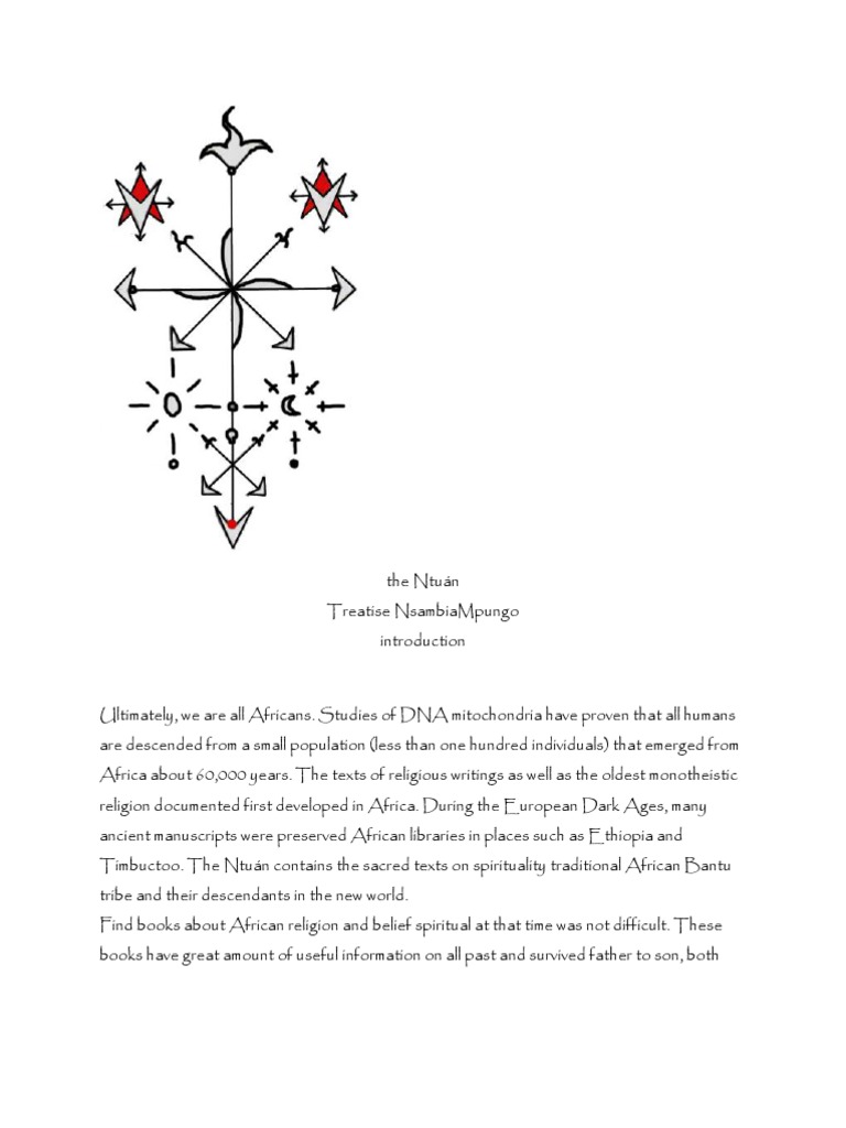 Treatise of Nsambia Mpungo | PDF | Creator Deity | Witchcraft