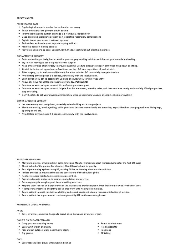 Breast Cancer Case Findings | PDF | Wellness