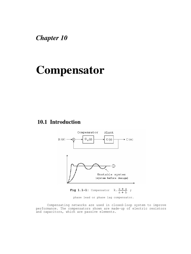 Lead &Lag Compensators | Electronic Filter | Electrical Engineering