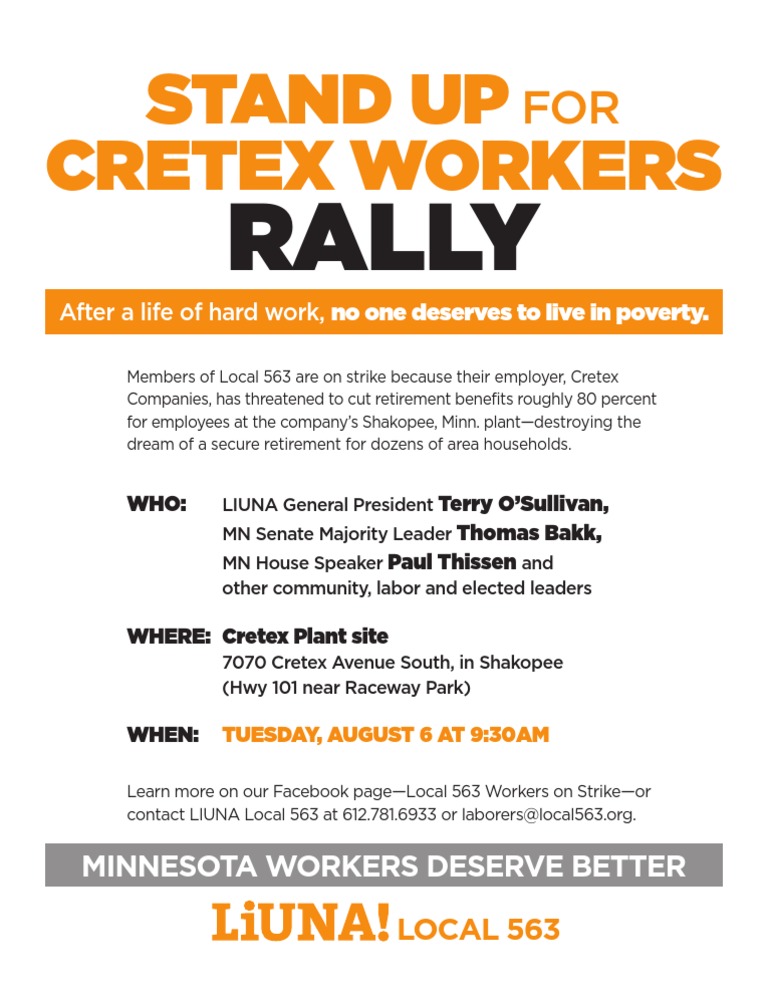 Local 563 Workers Strike for Retirement Benefits | PDF