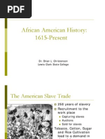 An Introduction To African History | PDF | Colonialism | Africa