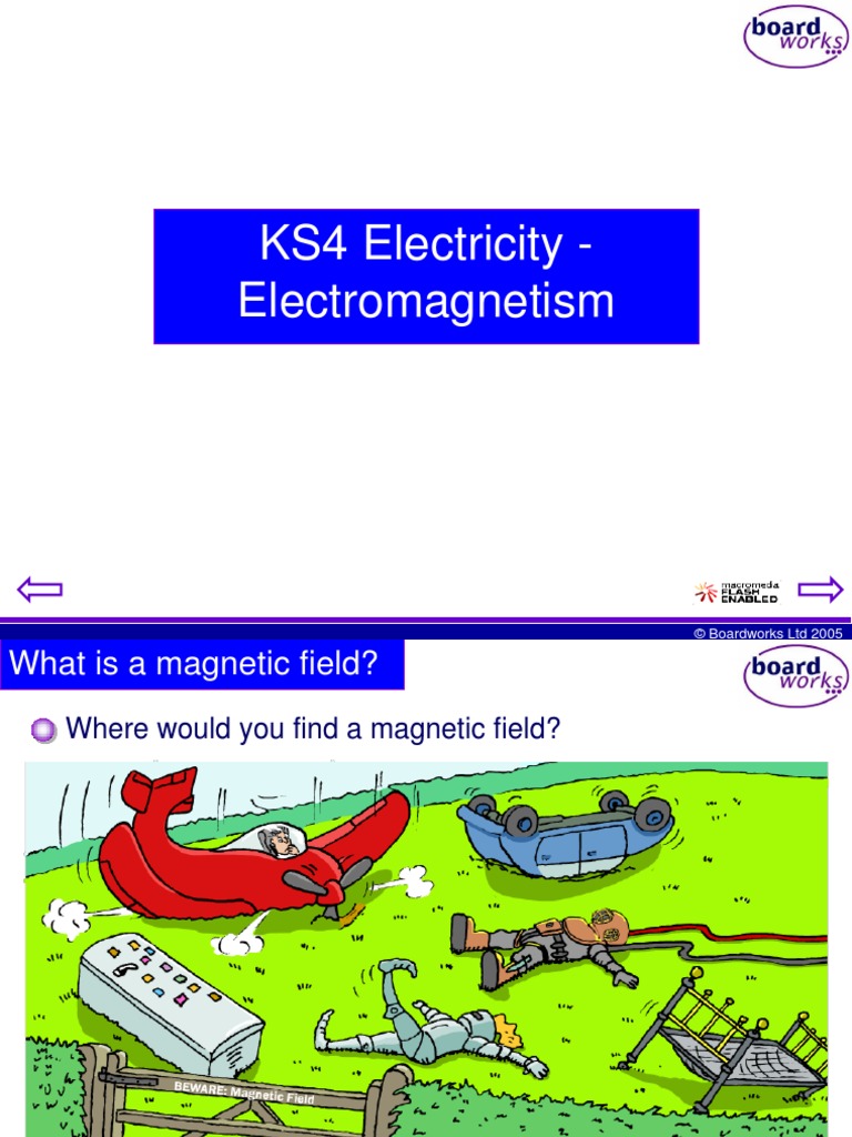 KS4+Electricity+ +electromagnetism | PDF | Magnet | Magnetism