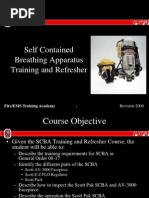 Scba Donning Instruction | PDF | Underwater Diving | Diving Equipment