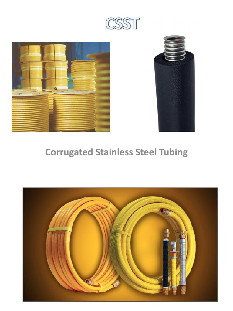 Corrugated Stainless Steel Tubing | PDF | Pipe (Fluid Conveyance ...