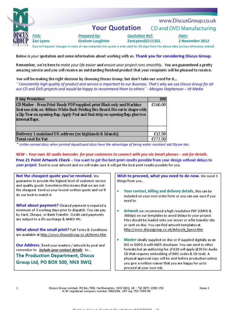 Print Price Guide | PDF | Compact Disc | Payments